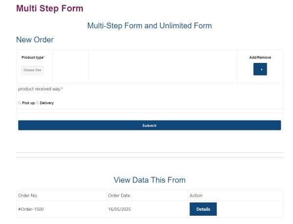 Multi-Step Unlimited Form – Kuṭira-śilpa-কুটির-শিল্প